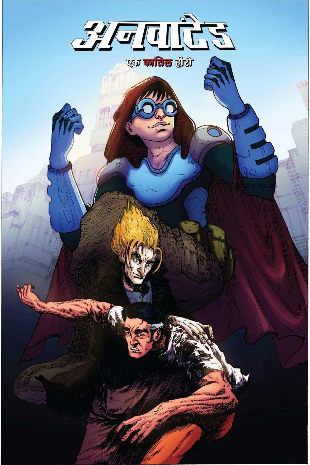 Free Download Unwanted - A Killer Hero Hindi Comics Pdf